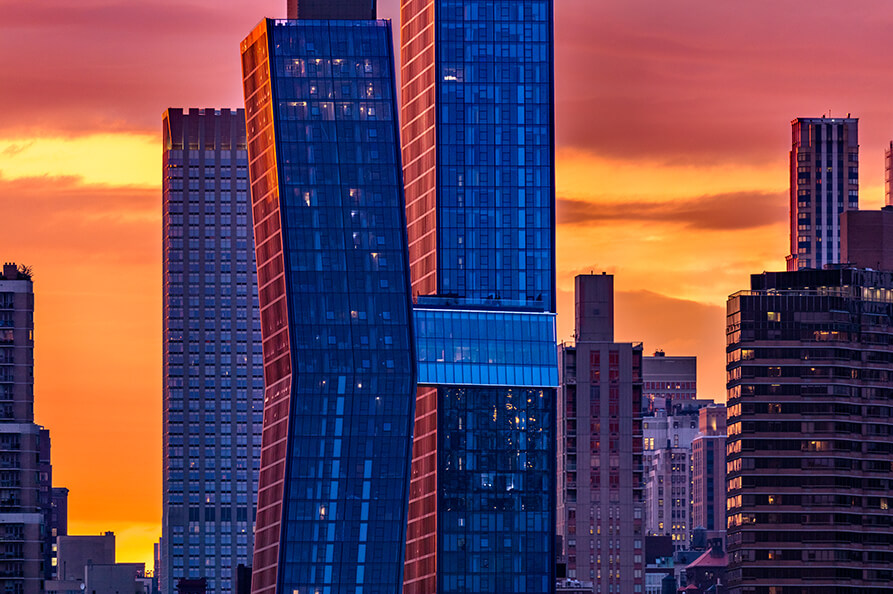 American Copper Buildings: Skybridge - New York, New York | Mcgrory Glass