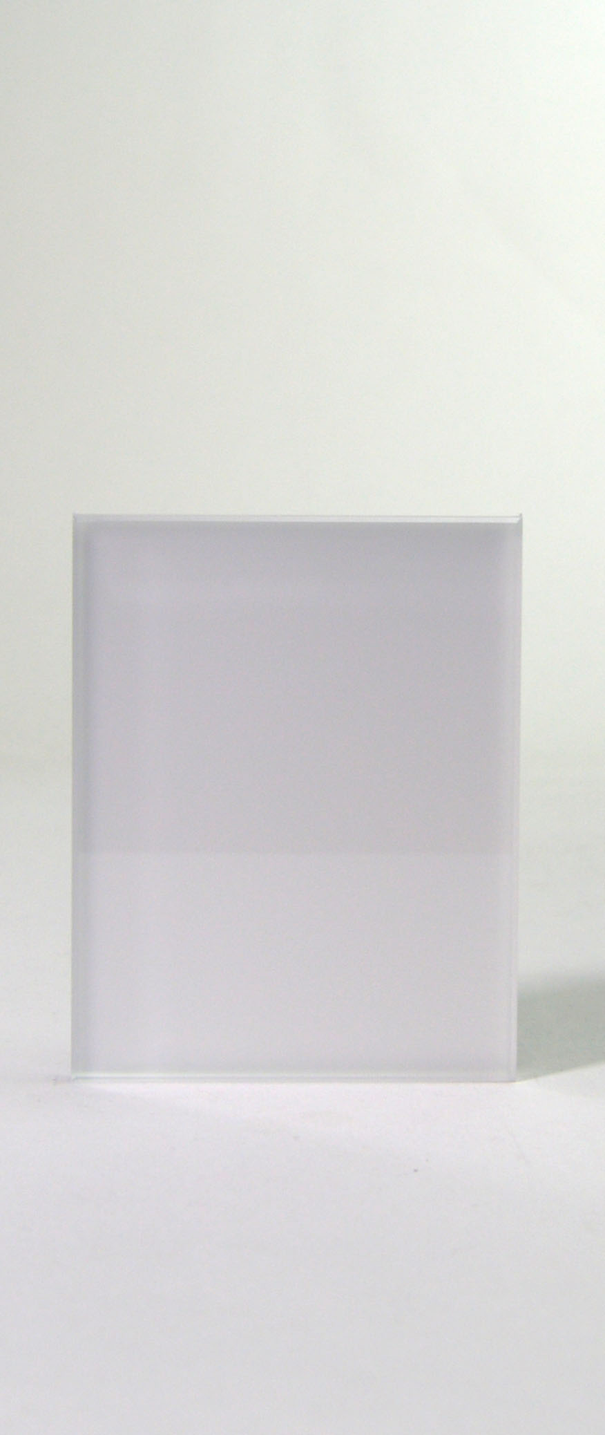 White Mirror Glass Sample