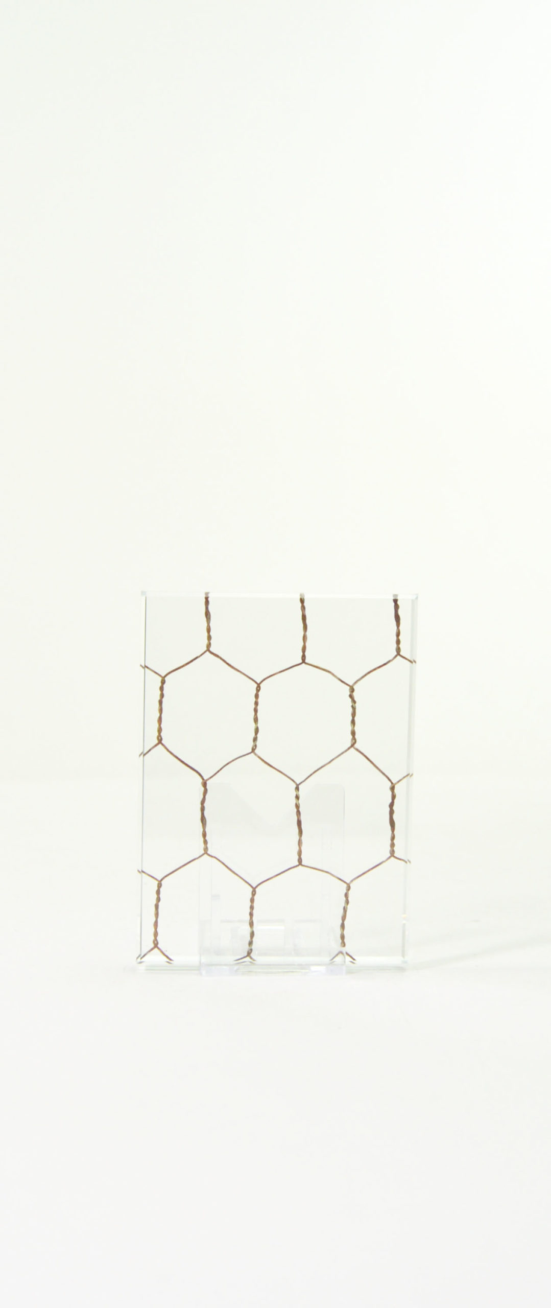 Chicken Wire Glass Sample