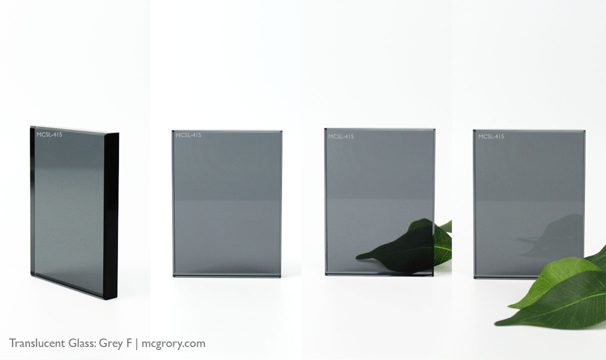 Grey Flow Glass Sample