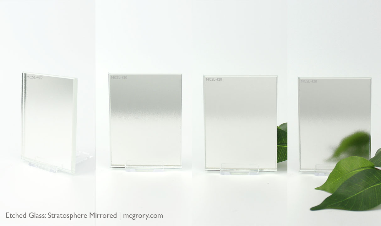 Stratosphere Mirrored Glass Sample