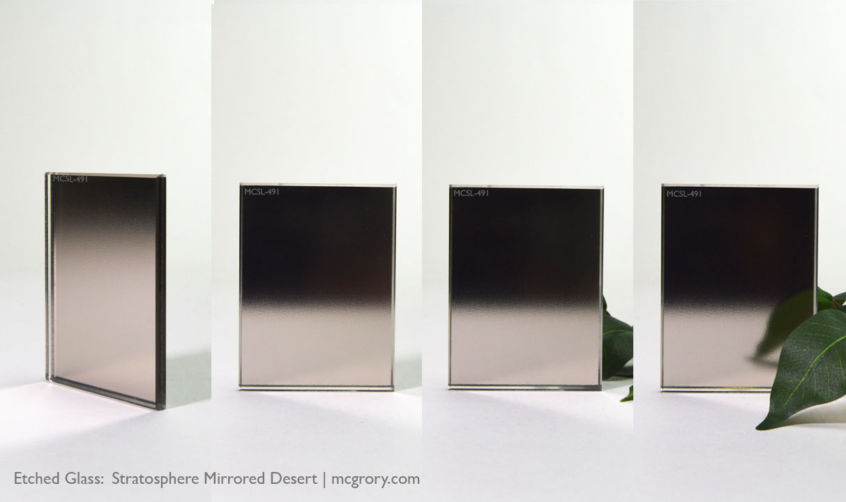 Stratosphere Mirrored Desert Glass Sample