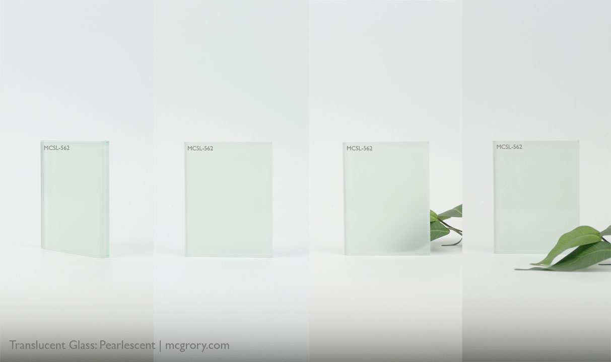 Pearlescent Glass Sample