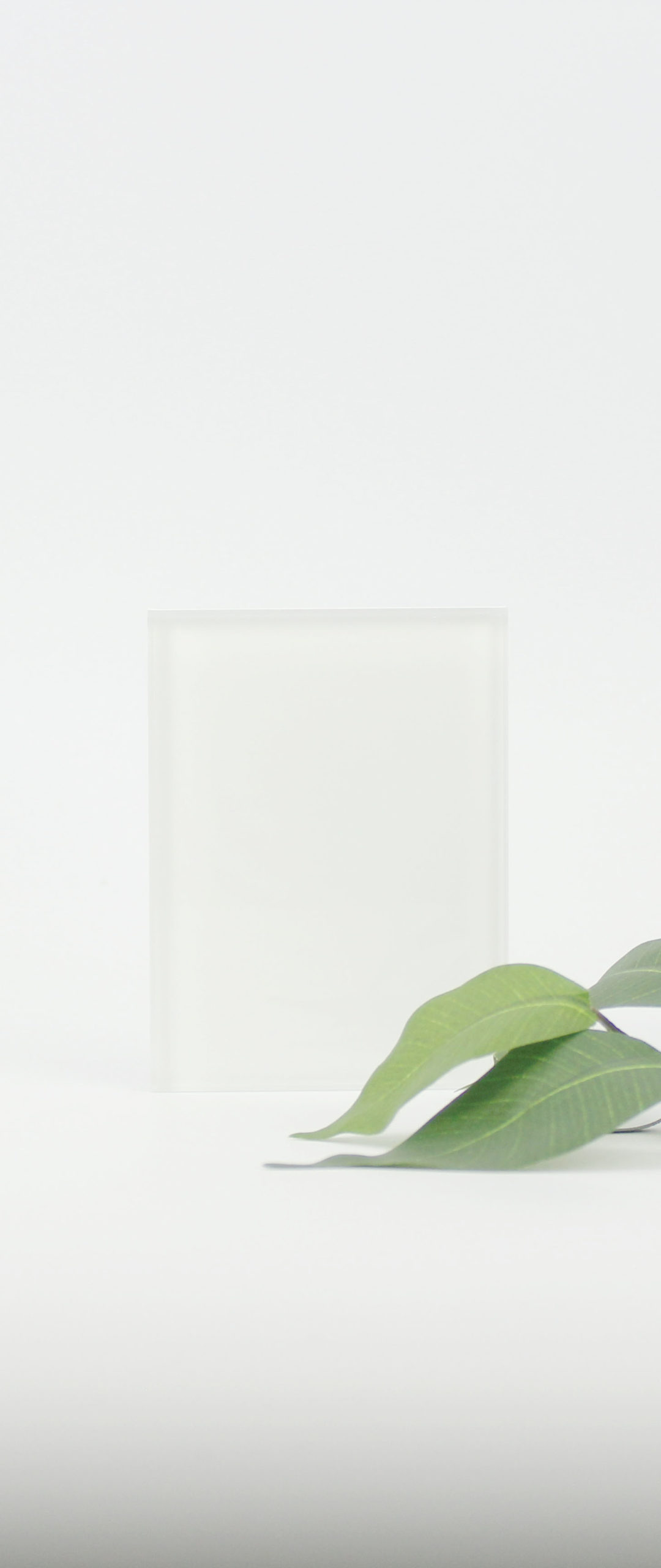 Diamond White Glass Sample