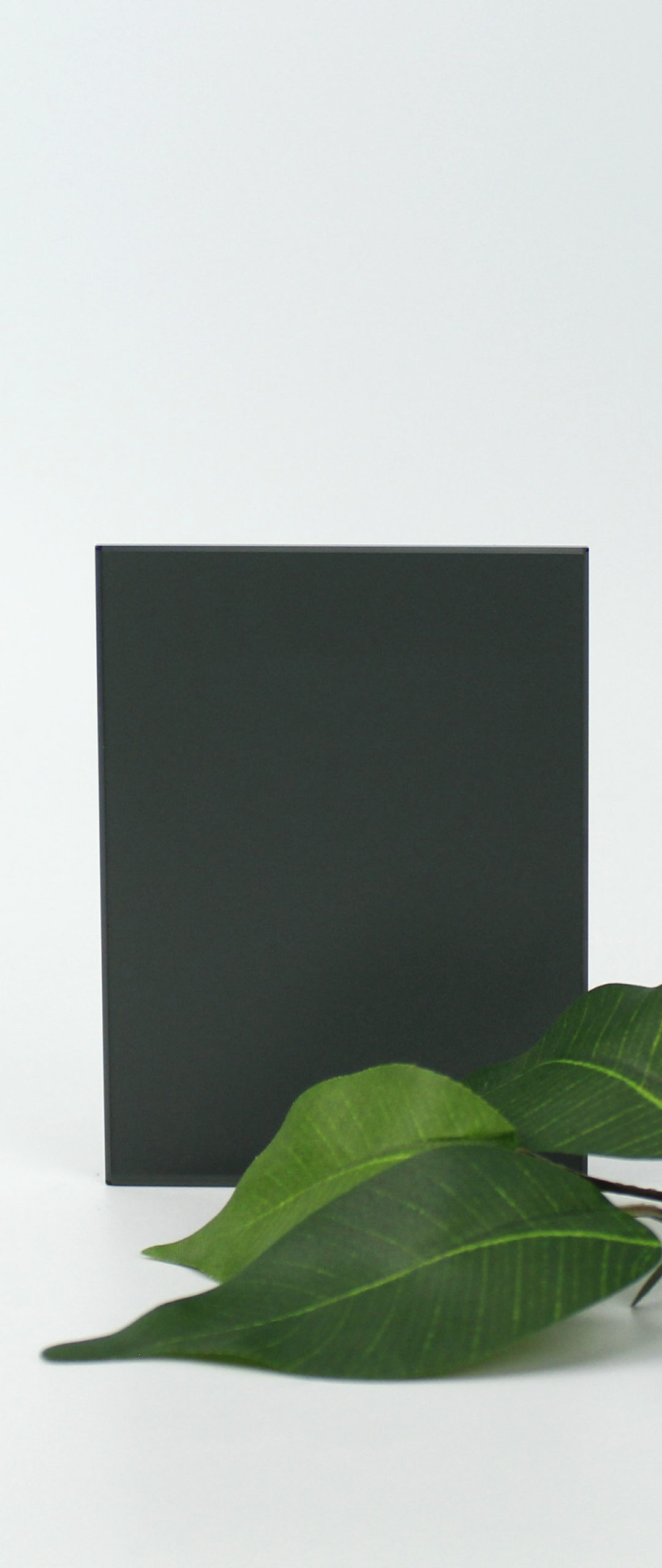 Vapor Dark Grey Glass Sample