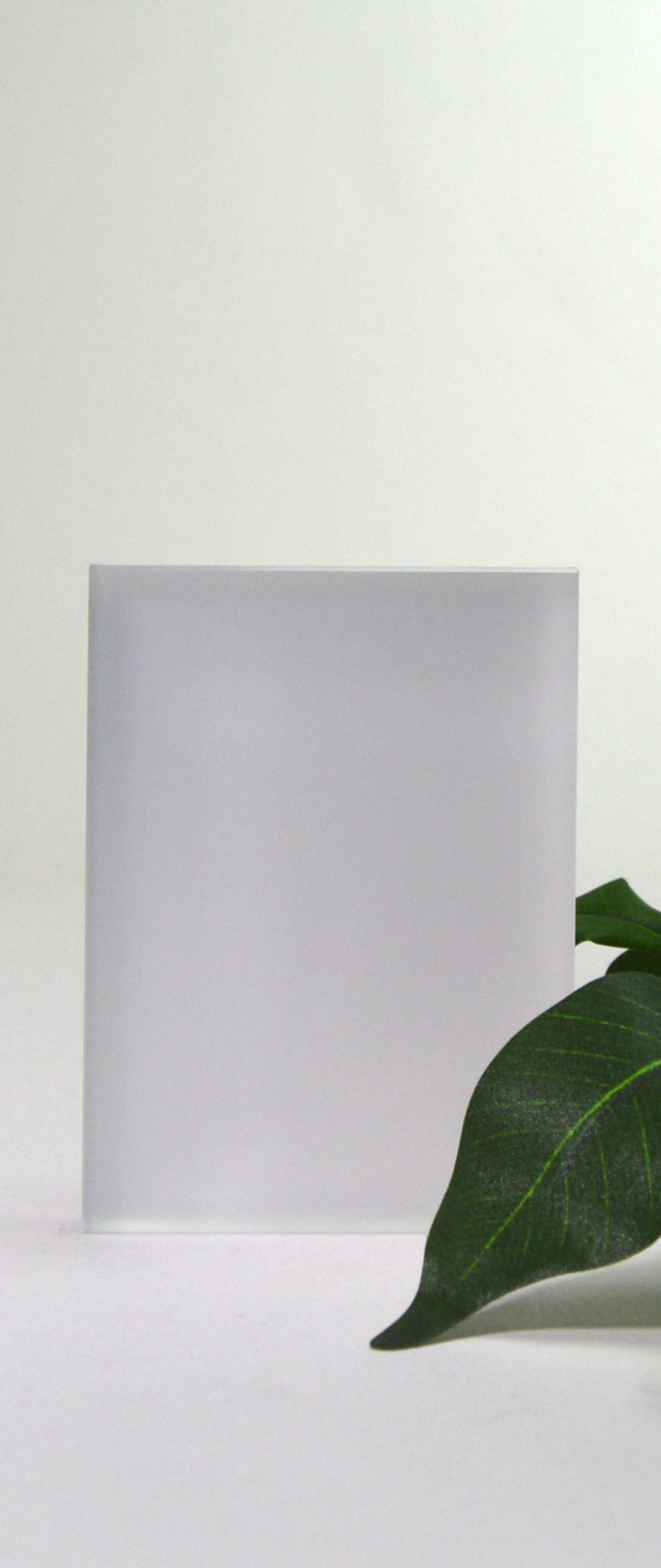 EcoFrost White Mirror Glass Sample