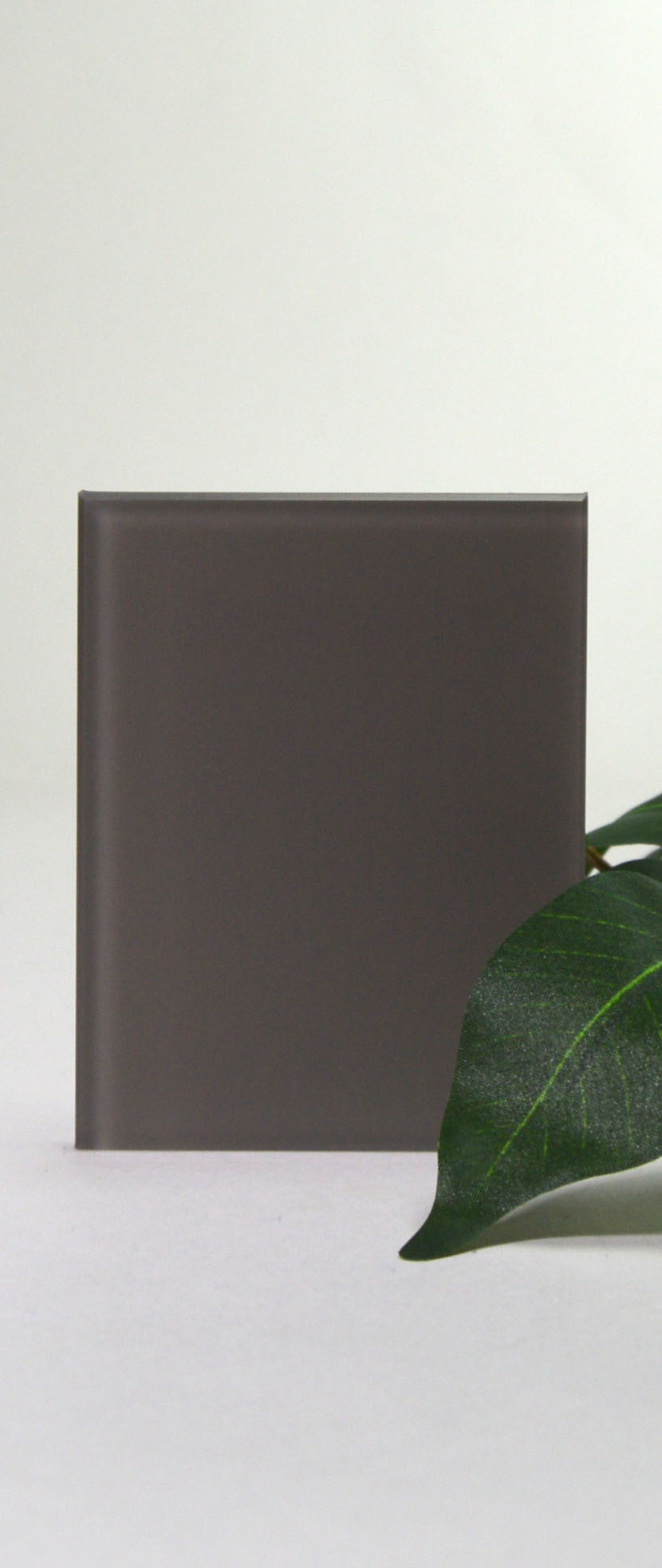 EcoFrost Mirrored Deep Taupe Glass Sample