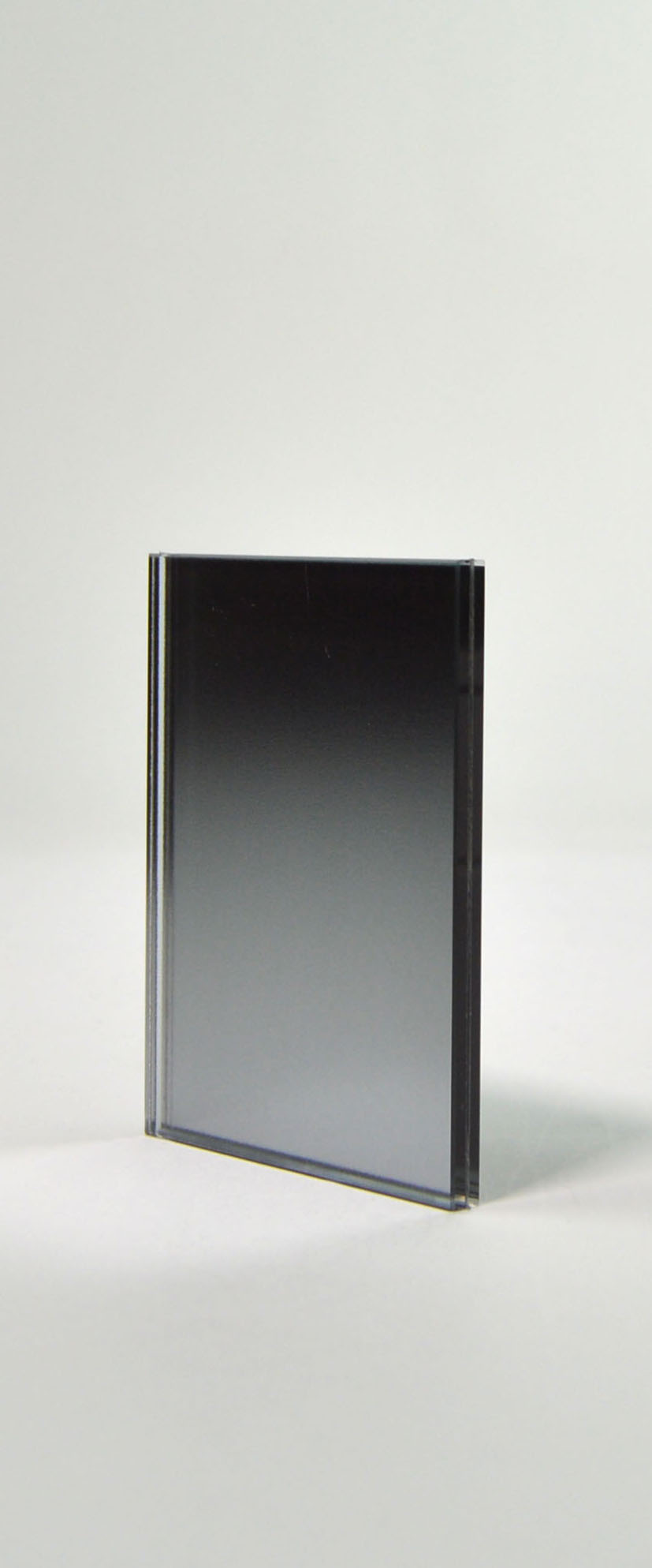 Stratosphere Mirrored Grey Glass Sample