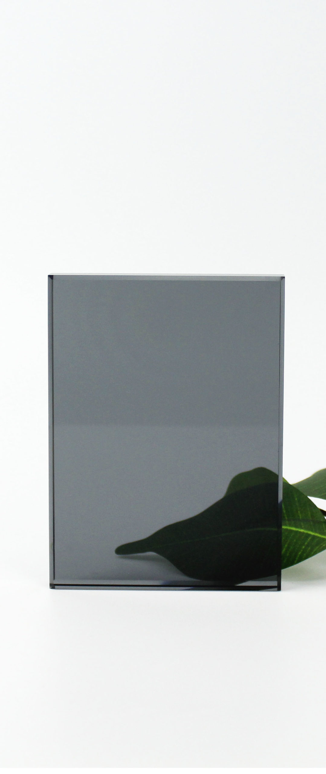 Grey Flow Glass Sample